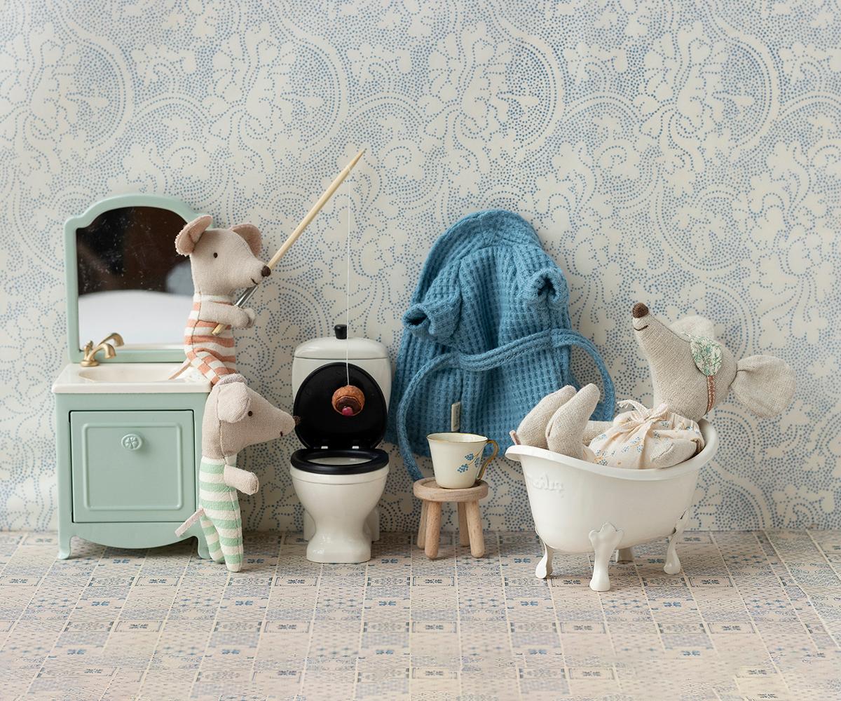 Maileg Mouse Toilet - Yoyo & Flo