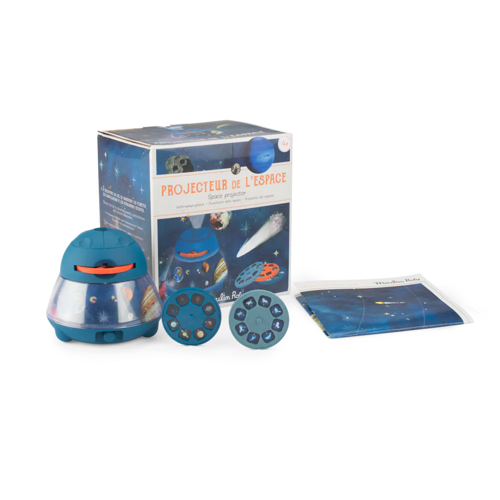 Moulin Roty Explorer's Large Space Projector - Yoyo & Flo