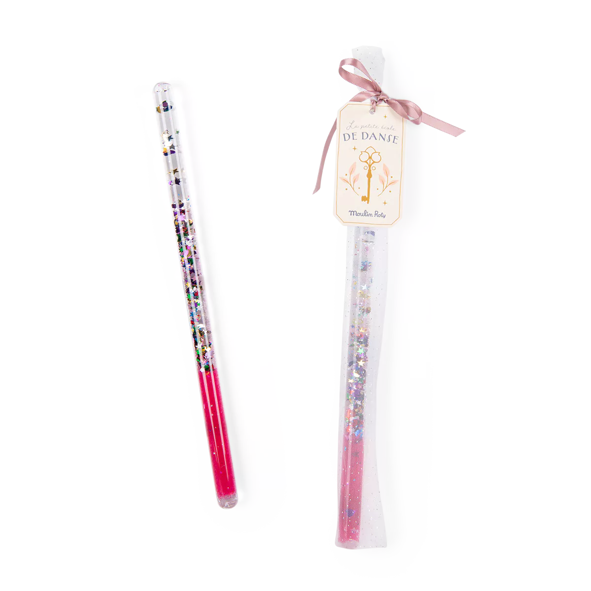 Moulin Roty Magic Wand, Rose, La Petite Ecole de Danse - Yoyo & Flo