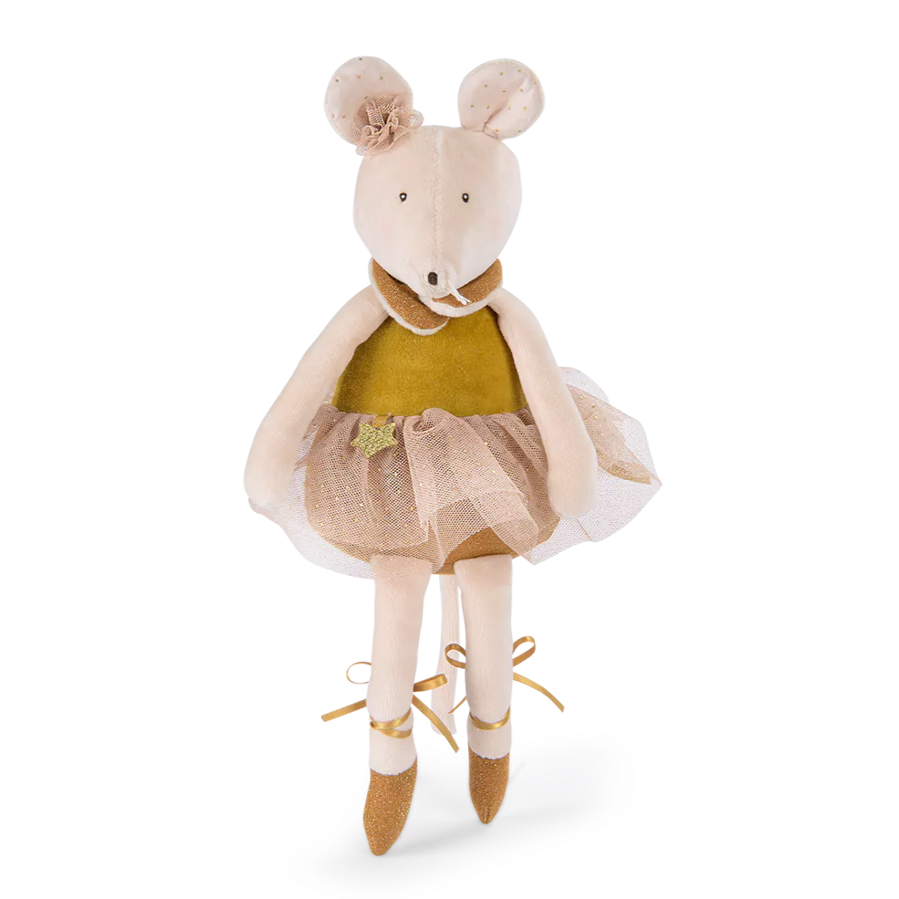 Moulin Roty Musical Ballerina Mouse, La Petite Ecole de Danse - Yoyo & Flo
