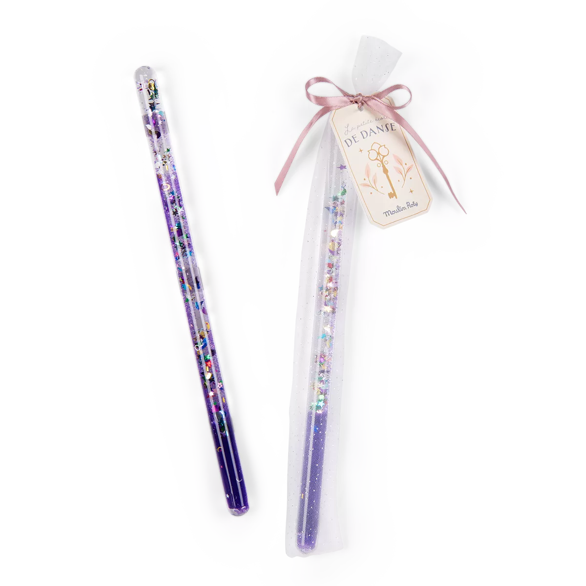 Moulin Roty Magic Wand, Violet, La Petite Ecole de Danse - Yoyo & Flo